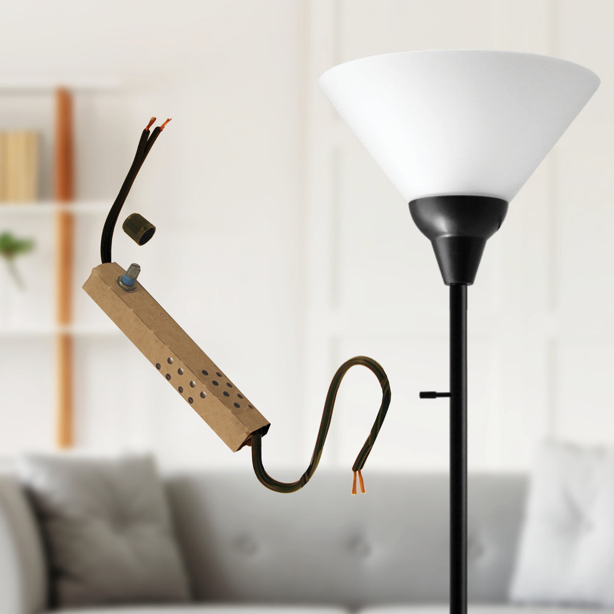 How to repair a standing Lamp – Wallplate Wares